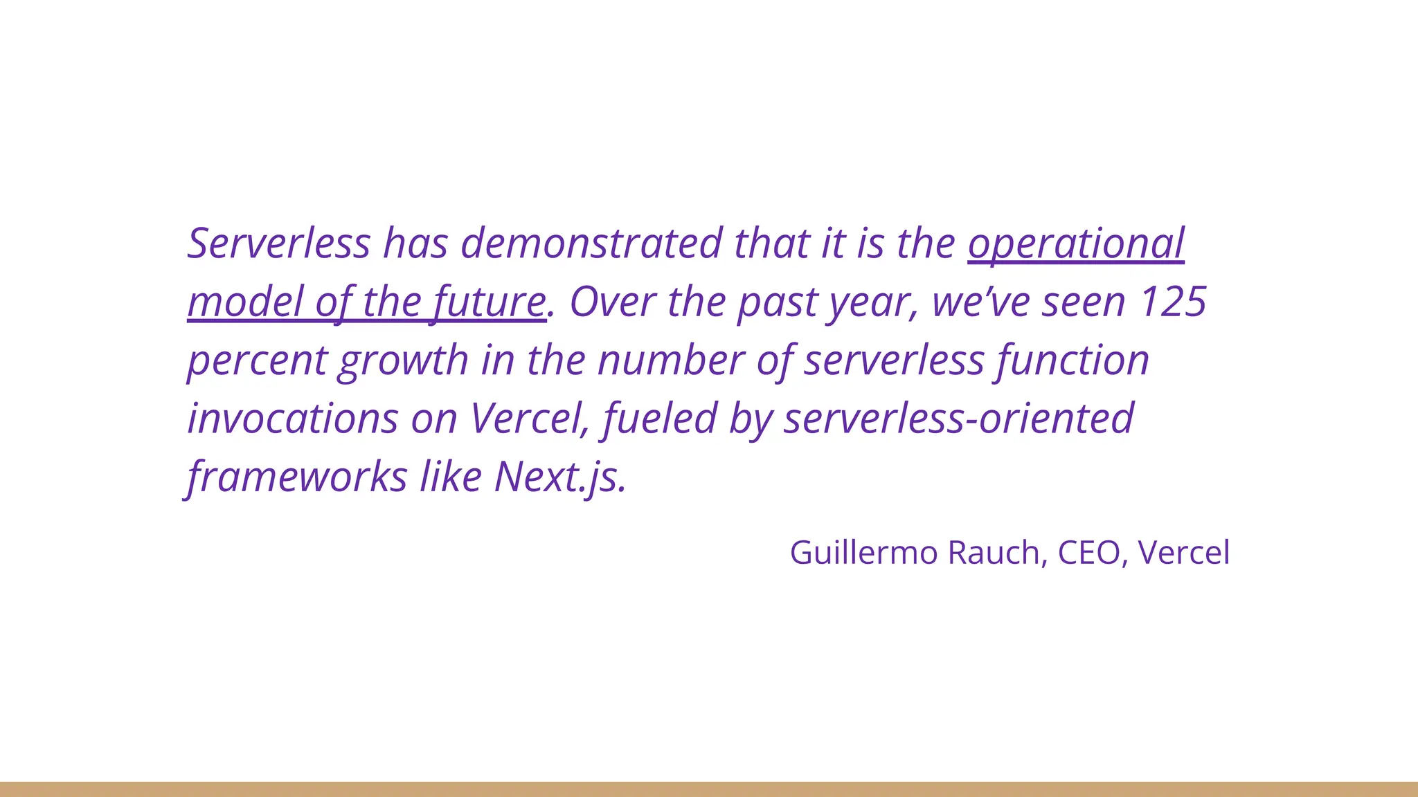 2022 Presentation | Serverless Innovation with AWS | PDF