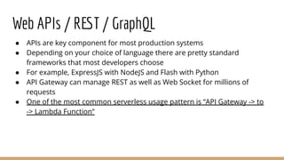 2022 Presentation | Serverless Innovation with AWS | PDF
