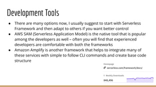 2022 Presentation | Serverless Innovation with AWS | PDF