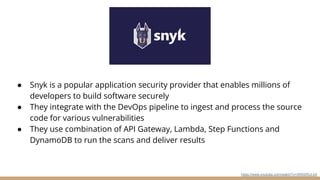 2022 Presentation | Serverless Innovation with AWS | PDF