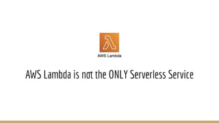 2022 Presentation | Serverless Innovation with AWS | PDF