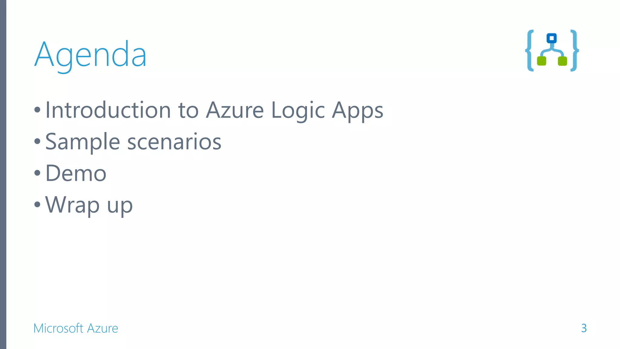 Serverless Integrations Using Azure Logic Apps Intro Ppt