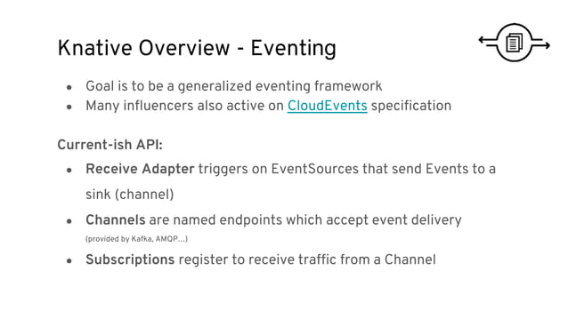 Serverless Integration With Knative And Apache Camel On Kubernetes Ppt