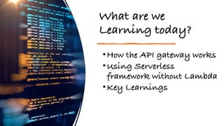Serverless integration zero code | PPT