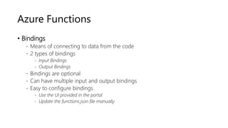 Serverless in the Azure World | PPTX | Cloud Computing | Internet