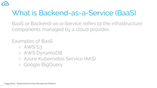 Triangle Kubernetes Meet-Up - Serverless is FaaS-tastic | PPT