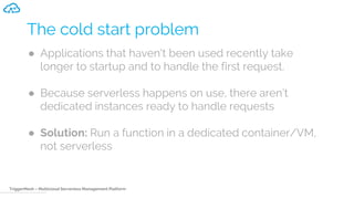Triangle Kubernetes Meet-Up - Serverless is FaaS-tastic | PPT