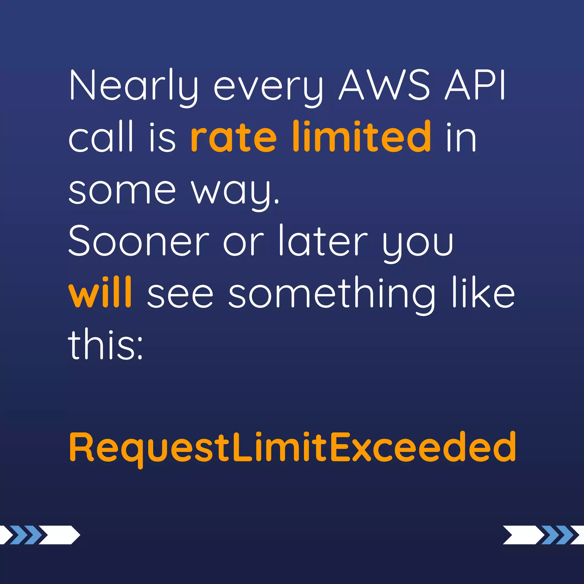 Serverless lessons learned #7 rate limiting | PPTX