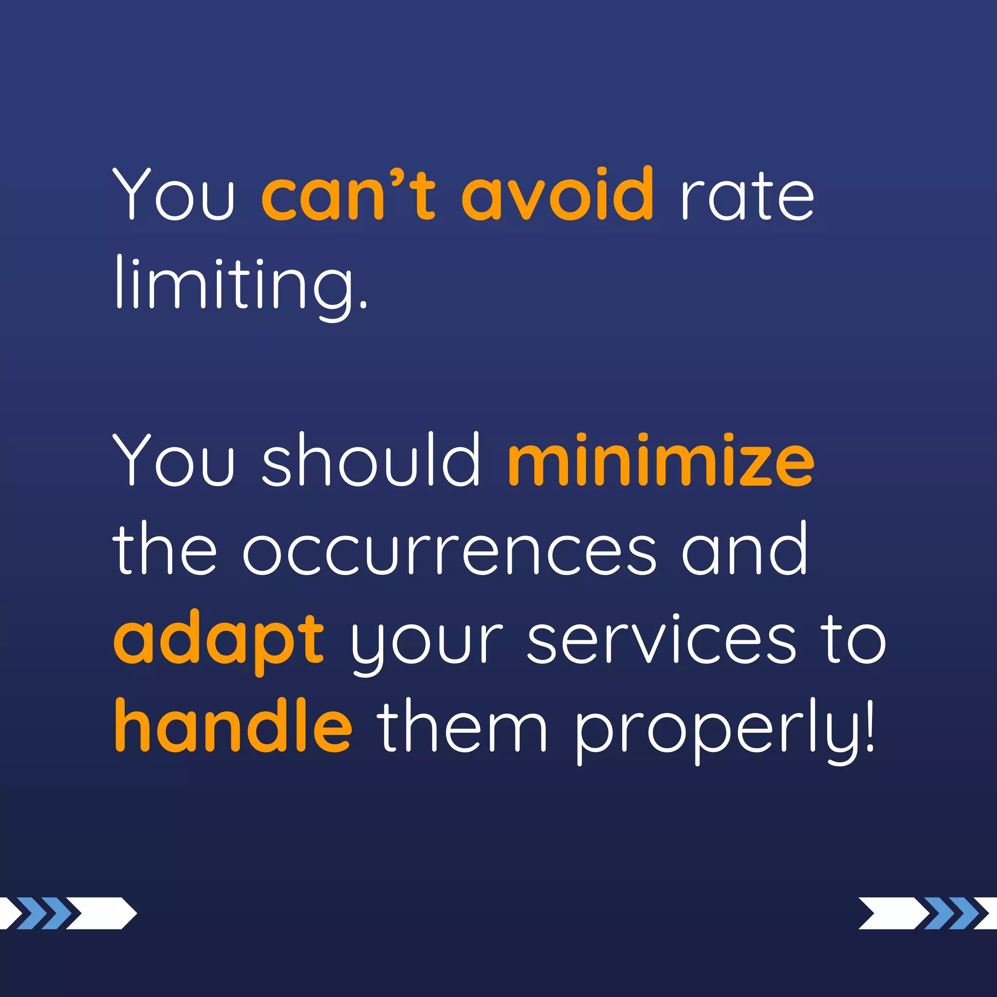 Serverless lessons learned #7 rate limiting | PPTX