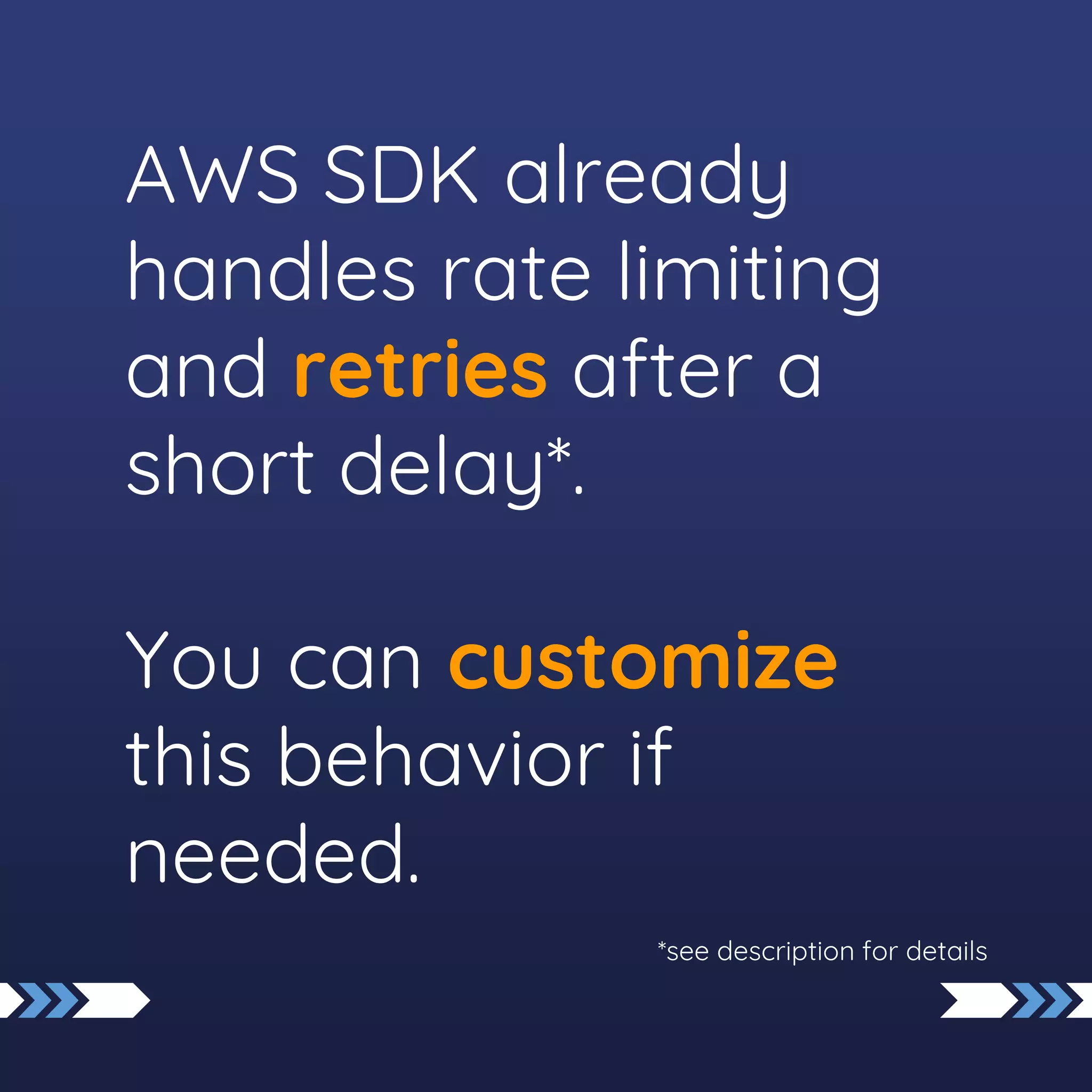 Serverless lessons learned #7 rate limiting | PPTX