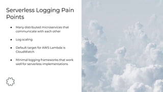Deep Visibility: Logging From Distributed Microservices | PPTX