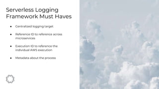 Deep Visibility: Logging From Distributed Microservices | PPTX