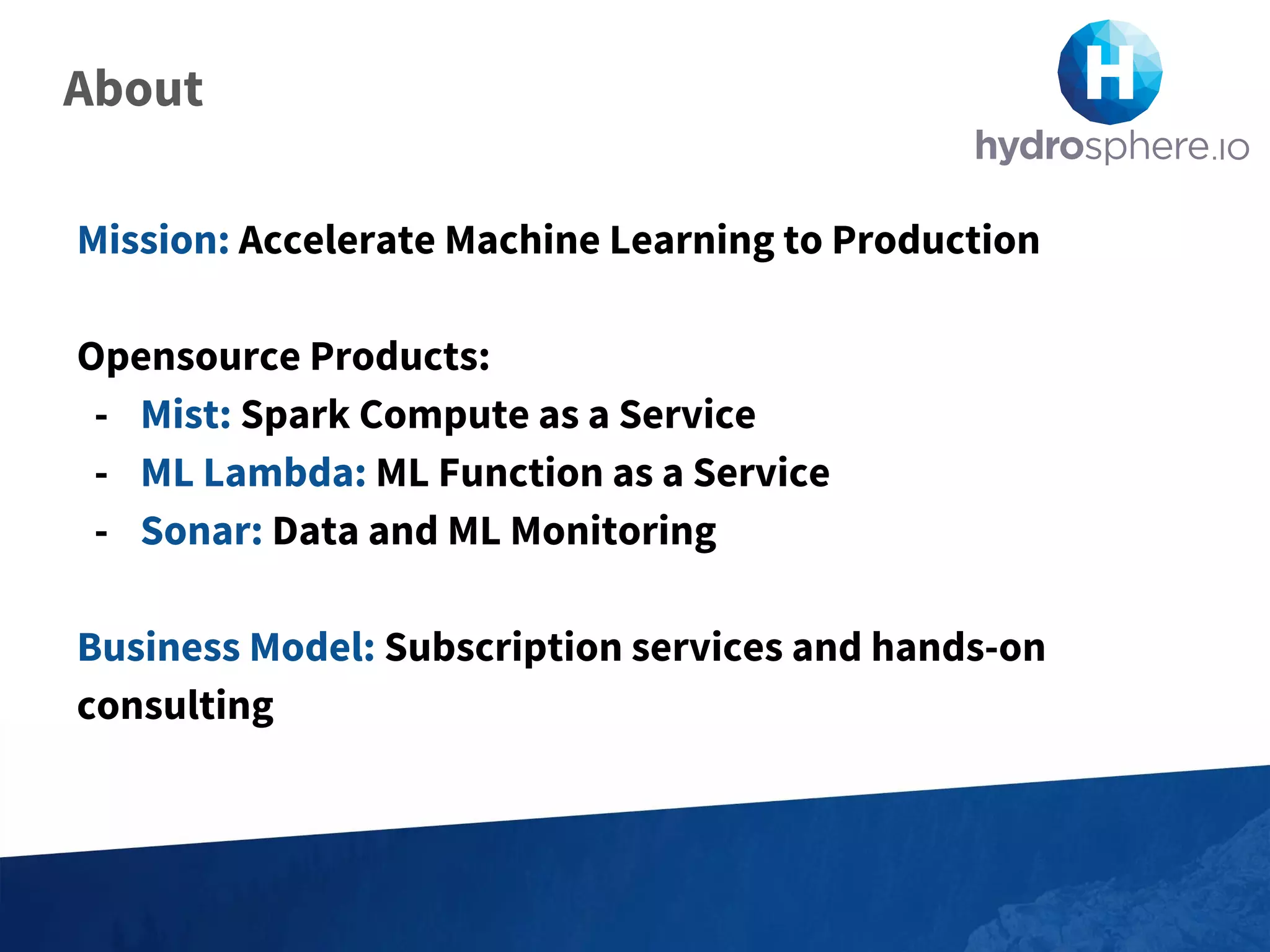 Serverless machine learning operations | PPT
