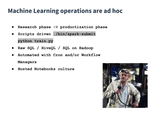 Serverless machine learning operations | PPT