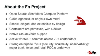 The Fn Project by Jesse Butler | PDF | Cloud Computing | Internet
