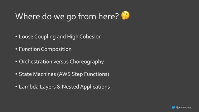 Serverless Microservice Patterns for AWS | PPT