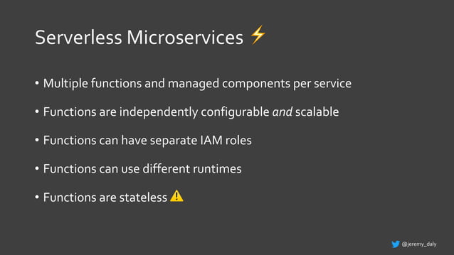 Serverless Microservice Patterns for AWS | PPT