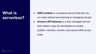 Serverless microservices in the wild | PPT