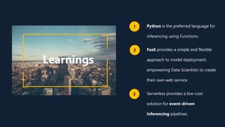 Serverless Machine Learning | PPT