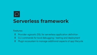 AWS SAM - Serverless on stage #9 (Milan, 20/02/2018) | PPT | Free Download