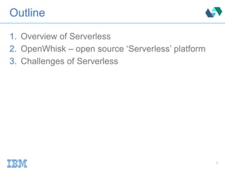 Going Serverless with OpenWhisk | PPT
