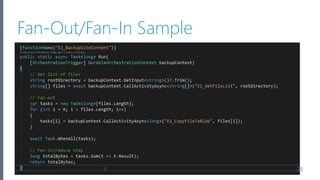 Serverless Orchestration with Azure Durable Functions | PPTX | Cloud ...