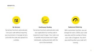 An Unconventional Approach: Serverless | PPT
