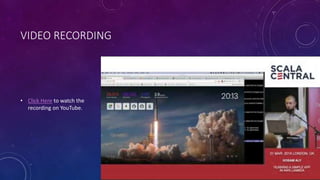 Running a simple Scala app in AWS Lambda (demo) | PPT