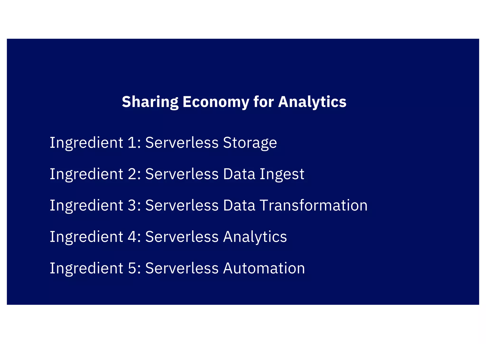Serverless SQL | PPT