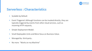 What is Serverless Computing? | PPTX