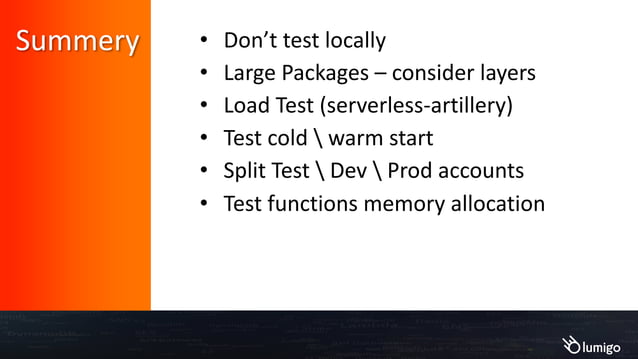 Serverless Testing Serverlessdays Hamburg Ppt