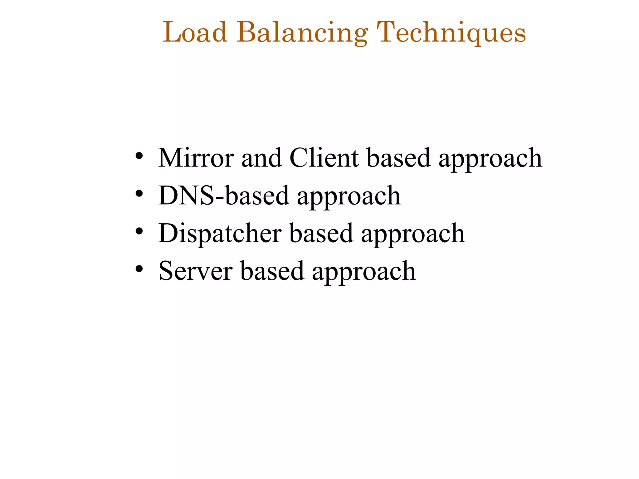 Server Load Balancing | PPT