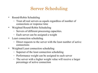 Server Load Balancing | PPT