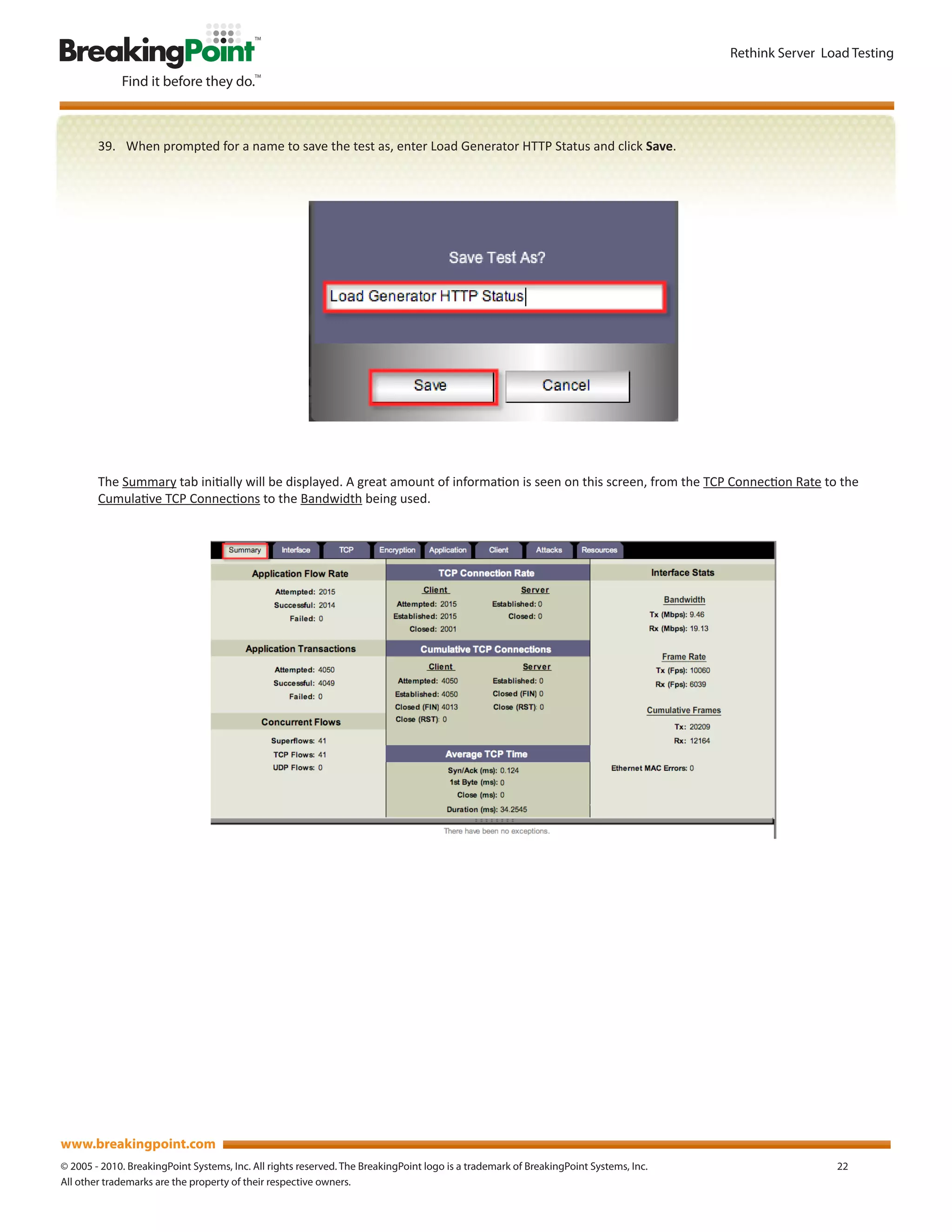 Load Test Methodology: Server Load Testing | PDF