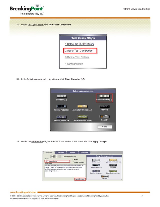Load Test Methodology: Server Load Testing | PDF