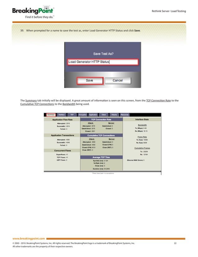 Load Test Methodology: Server Load Testing | PDF