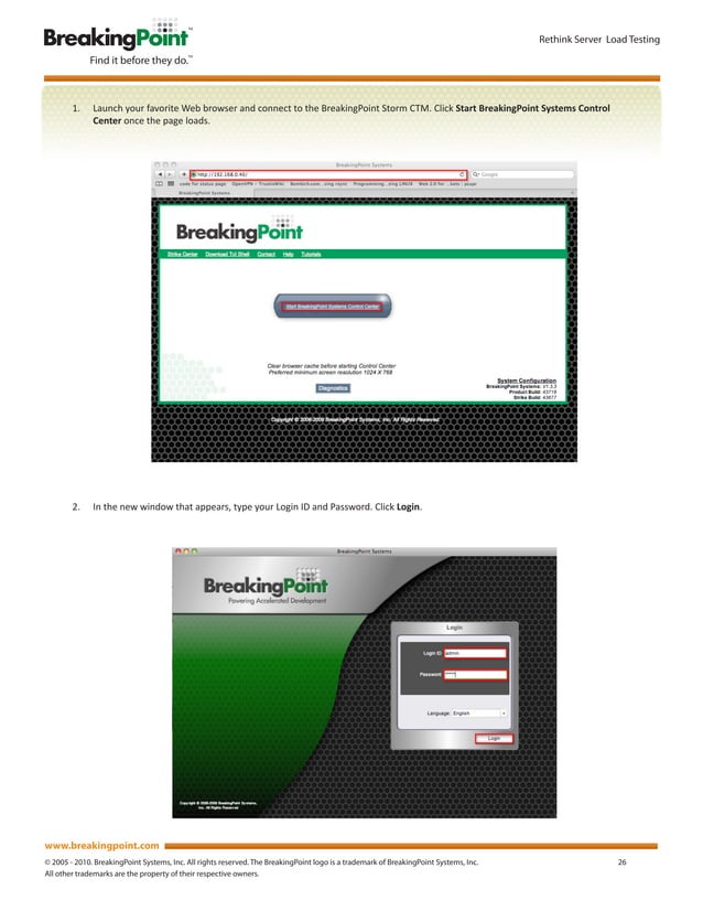 Load Test Methodology: Server Load Testing | PDF