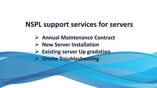 Server maintenance | PPTX