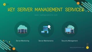 Server managment PPT from Cloudminister Techniologies | PPT