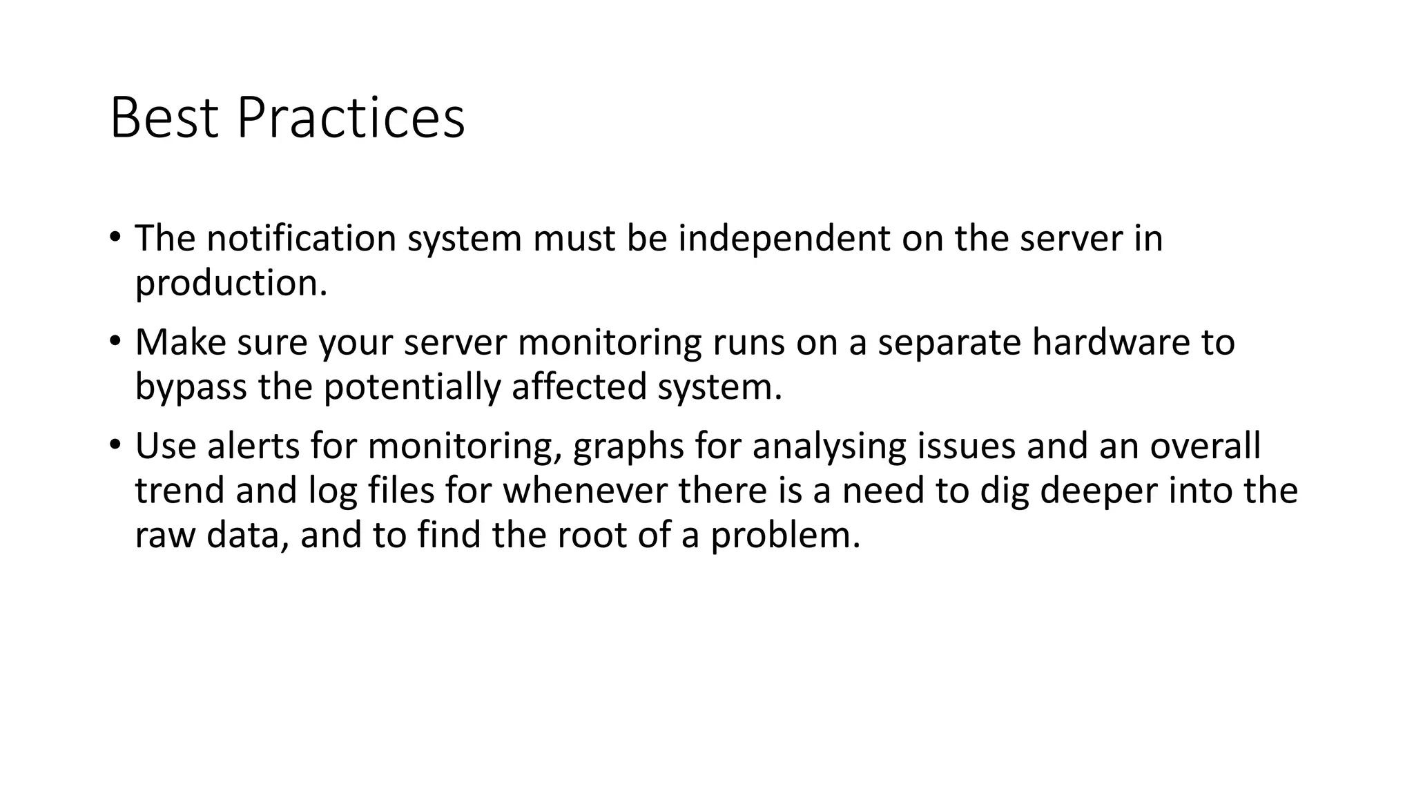 Server Monitoring Basics Every Sysadmin Should Know Ppt