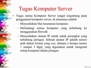 Komputer Server | PPT