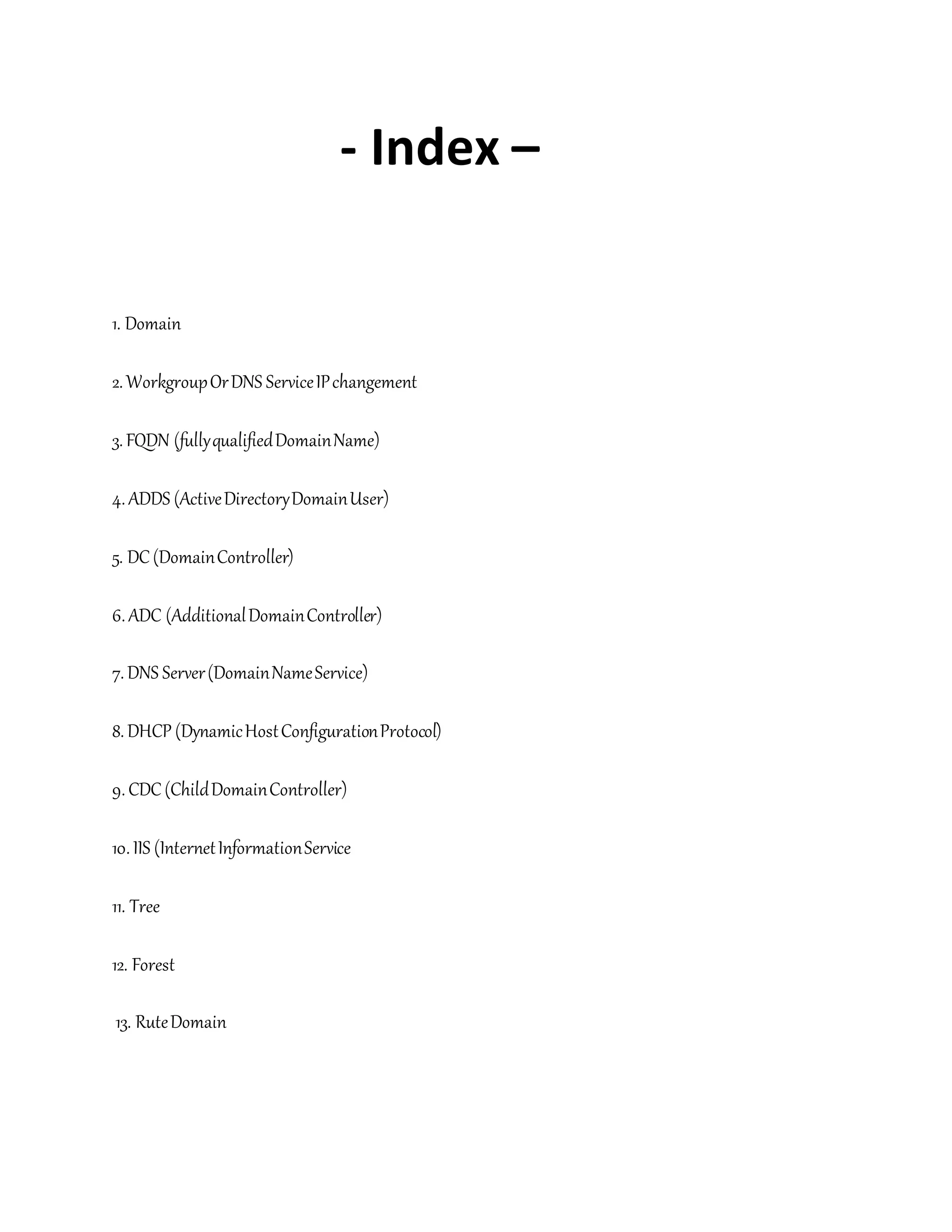 server notes for beginners | DOCX