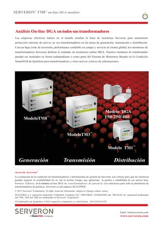 Serveron TM8 | PDF
