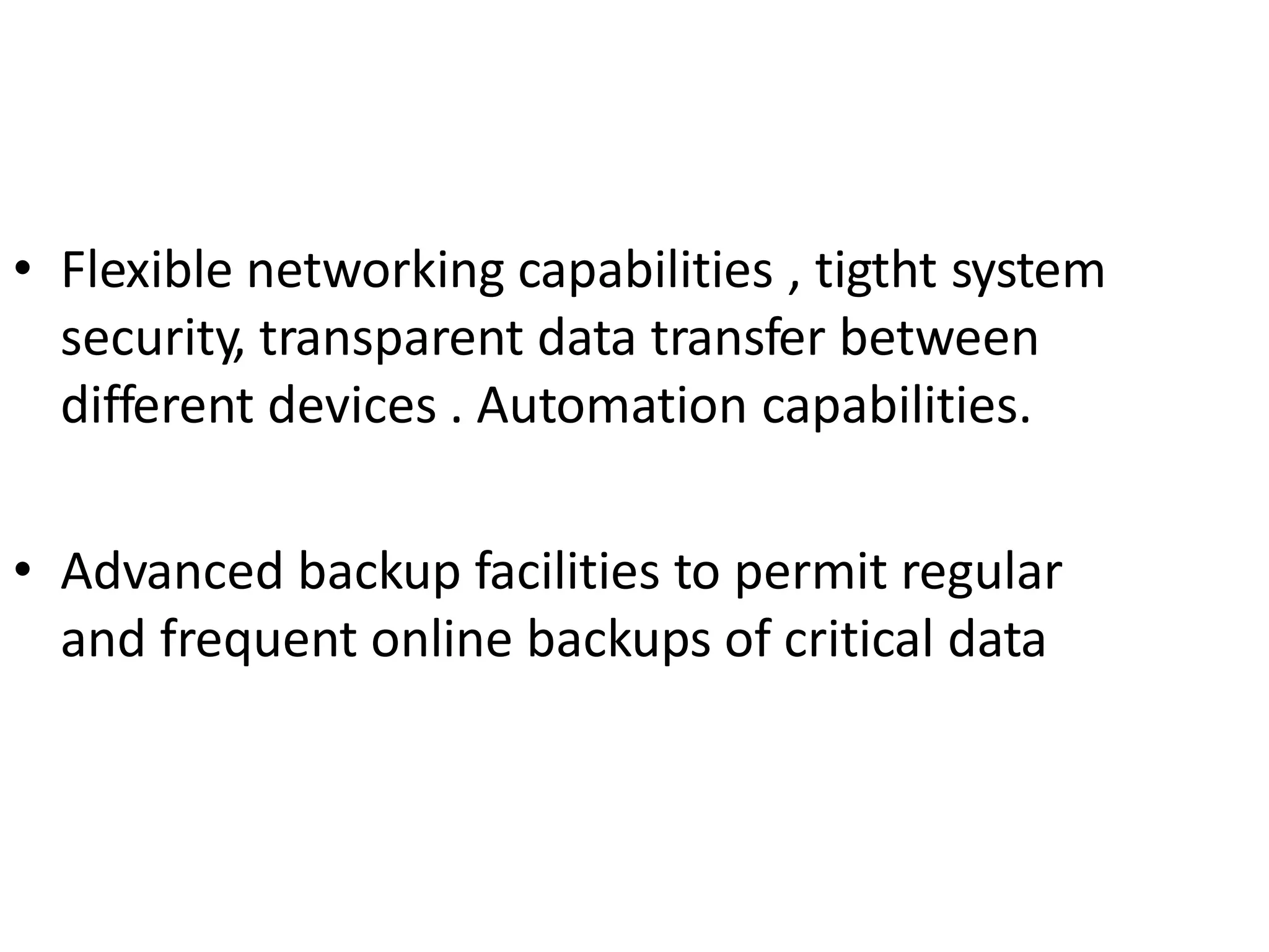Server operating system | PPTX