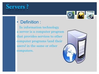 Server operating system | PPTX