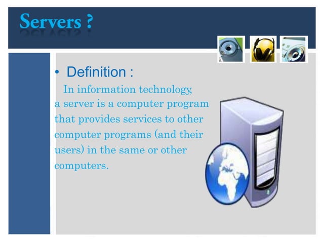 Server operating system | PPTX