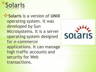Server operating system file | PPT