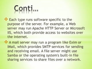 Server operating system file | PPT