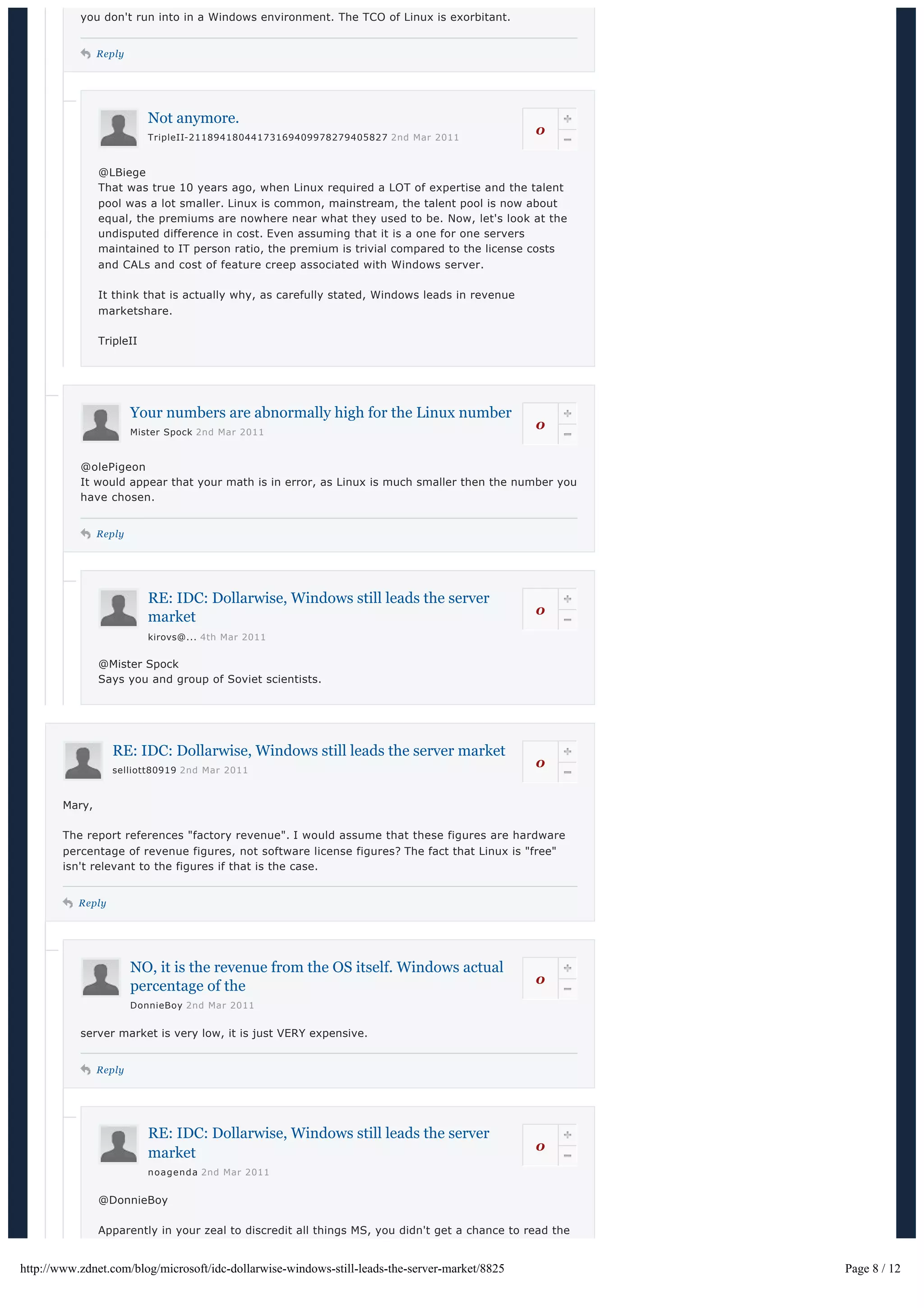 Server os market share | PDF