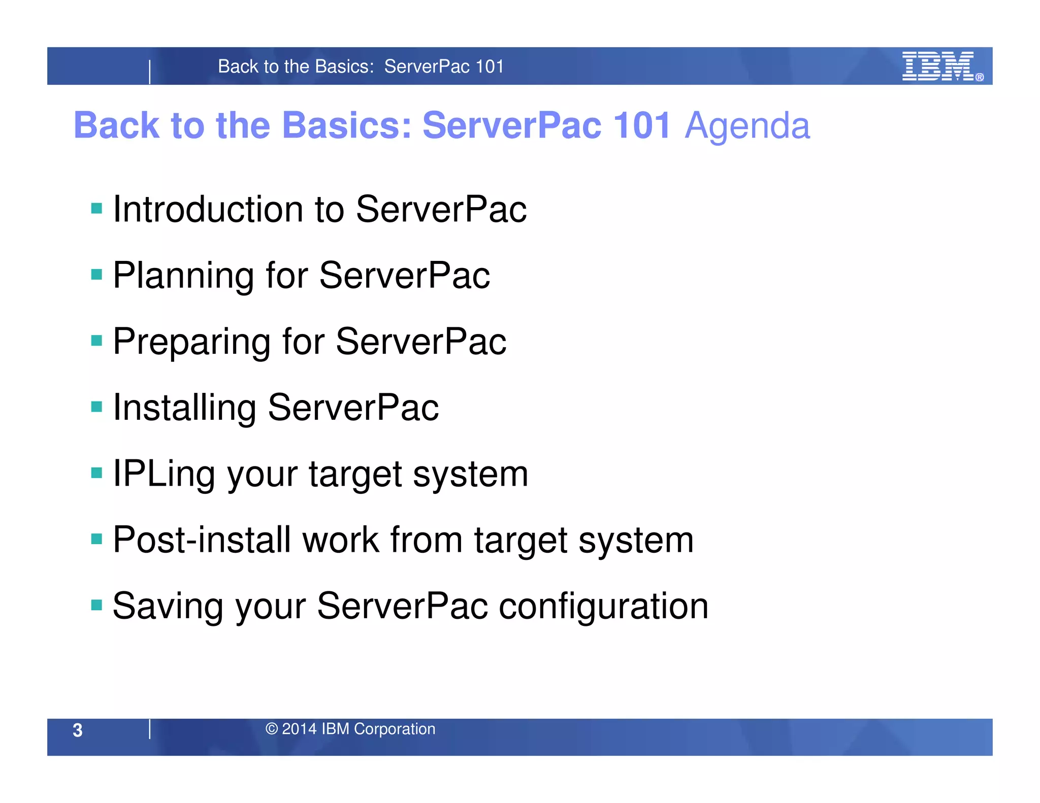Server pac 101 | PPT